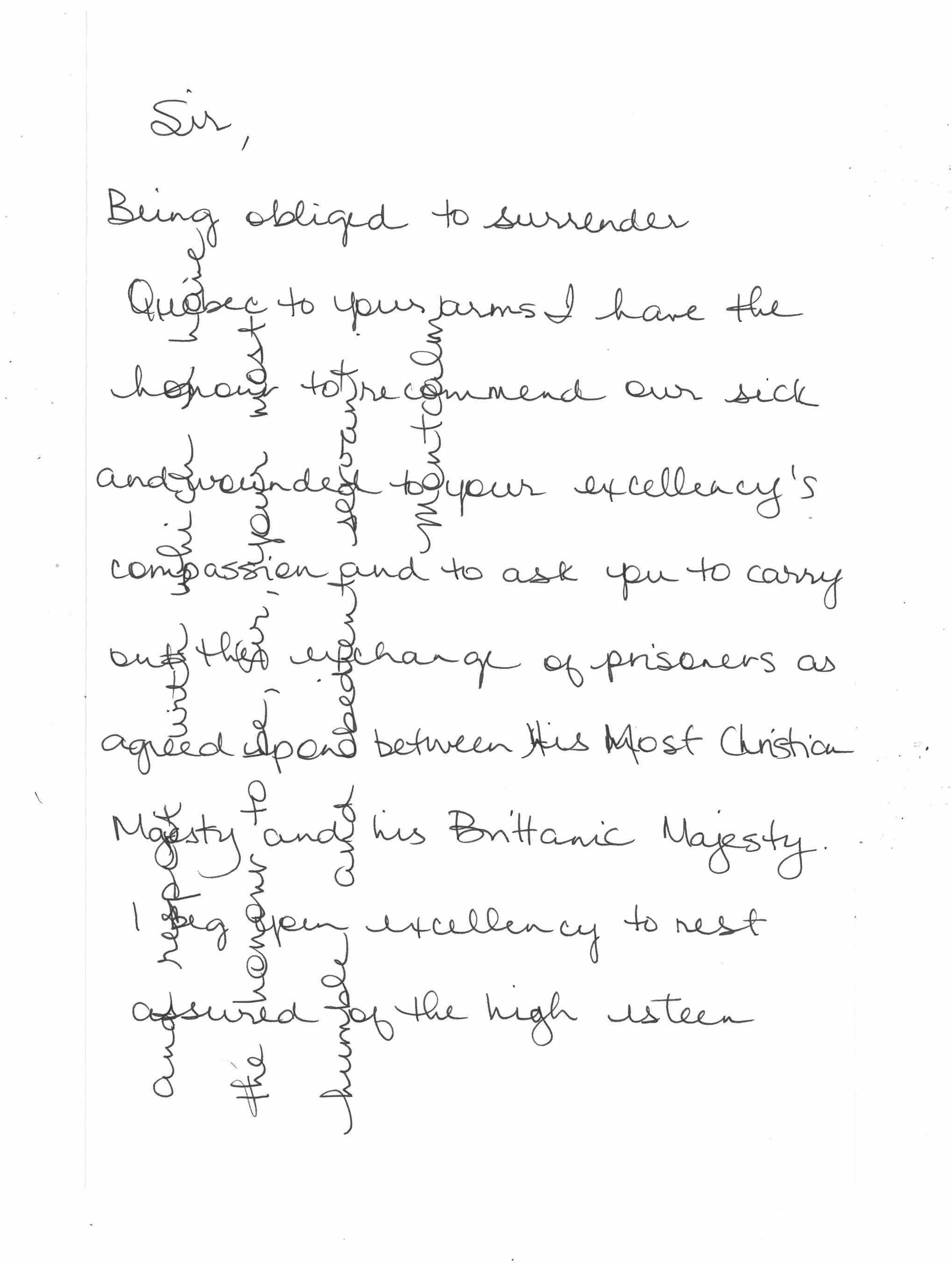 St. Catharines Museum Blogcrossed-letter